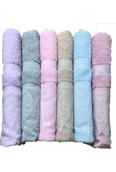 Çapa Home Sarmaşık El Ve Yüz Havlusu (6 Adet) Çapa Home Sarmaşık El Ve Yüz Havlusu (6 Adet)