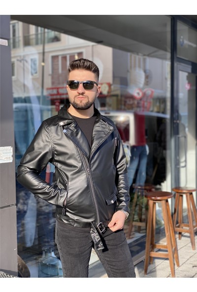 Erkek Kuzey Deri Ceket