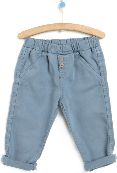 Hello Baby Basic Erkek Bebek Örme Denim Pantolon Hello Baby Basic Erkek Bebek Örme Denim Pantolon
