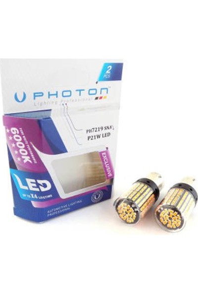 Photon P21W Tek Duy LED Exclusive Serisi PH7219 Sna Sinyal LED Photon P21W Tek Duy LED Exclusive Serisi PH7219 Sna Sinyal LED