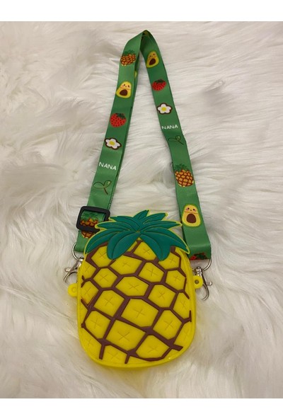 Ananas Bozuk Para Cüzdanı, Çocuk Omuzdan Askılı Çanta
