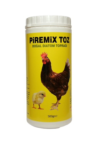 Piremix PİR-500 Tavuk Biti Köpek Pire Etkisizleştiren Doğal Diatom Toprak 500 gr Di-Ar Ultra Piremix PİR-500 Tavuk Biti Köpek Pire Etkisizleştiren Doğal Diatom Toprak 500 gr Di-Ar Ultra