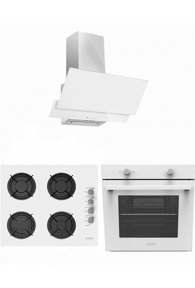 Exep Line Beyaz 3 Lü Ankastre Set (ED401-EO320-EF200) Exep Line Beyaz 3 Lü Ankastre Set (ED401-EO320-EF200)