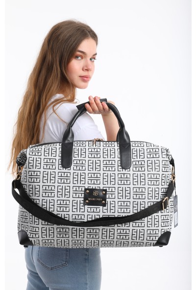 Büyük Boy Nakışlı Valiz MP-1203