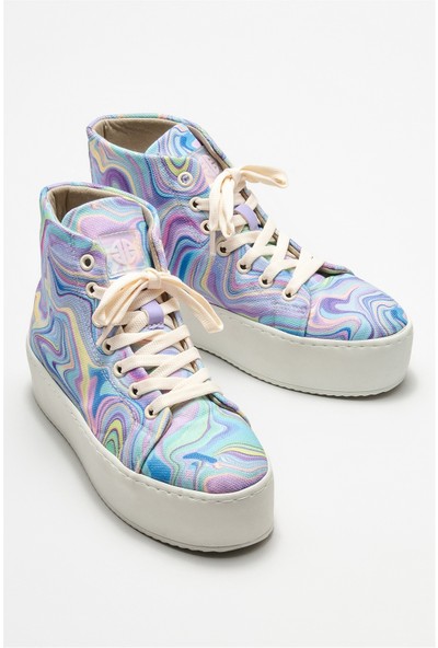 Elle Shoes Lila Kadın Spor Bot