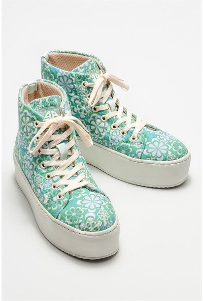 Elle Shoes Yeşil Kadın Spor Bot