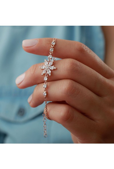 Gümüşistan 925 Ayar Gümüş Lotus Çiçeği Bileklik Gümüşistan 925 Ayar Gümüş Lotus Çiçeği Bileklik