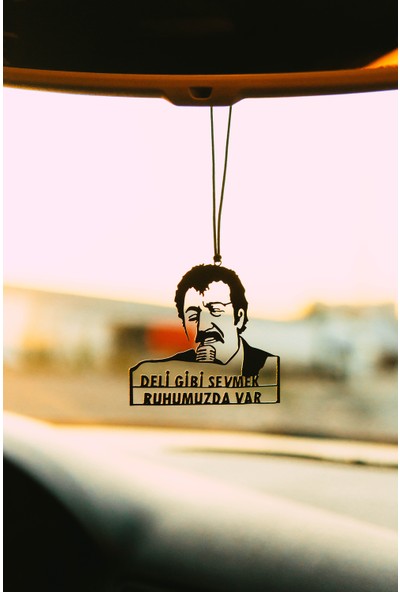 Oyunzu Araba Süsü Metal Müslüm Gürses Deli Gibi Sevmek Dikiz Aynası Süsü Hediyelik