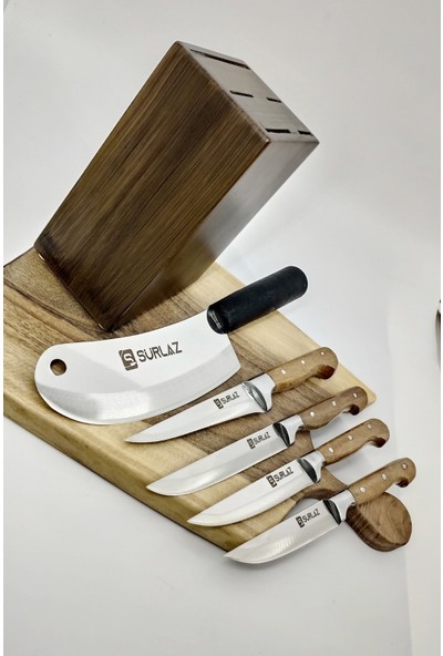 6 Parça Standlı Pro Satır Mutfak Seti 6 Parça Standlı Pro Satır Mutfak Seti