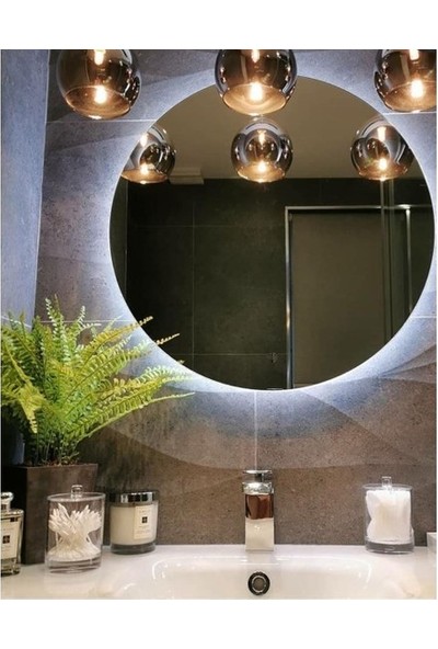 Momo Reklam 80 cm Ledli Banyo Aynası Günışığı Momo Reklam 80 cm Ledli Banyo Aynası Günışığı