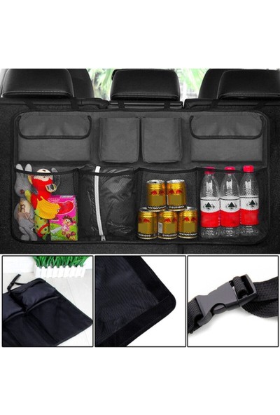 Ankaflex Koklea Home Araba Araç Içi Oto Bagaj Düzenleyici Organizer Çanta 8 Cepli Eşya Çantası Ankaflex Koklea Home Araba Araç Içi Oto Bagaj Düzenleyici Organizer Çanta 8 Cepli Eşya Çantası