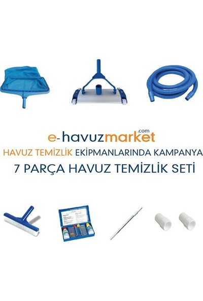 E-havuz Havuz Süpürgesi Temizlik Seti 38 mm E-havuz Havuz Süpürgesi Temizlik Seti 38 mm