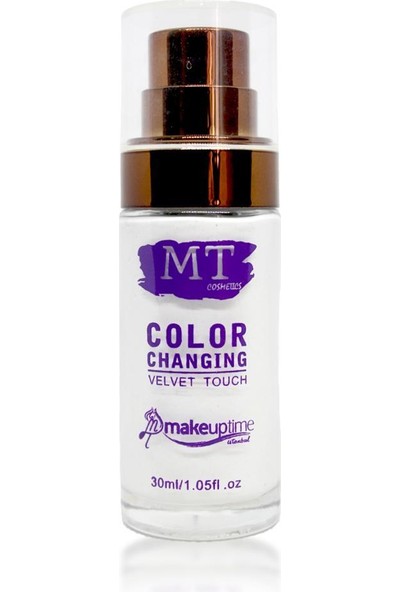Makeuptime mt Tene Göre Ton Değişen Fondöten 30 ml Makeuptime mt Tene Göre Ton Değişen Fondöten 30 ml
