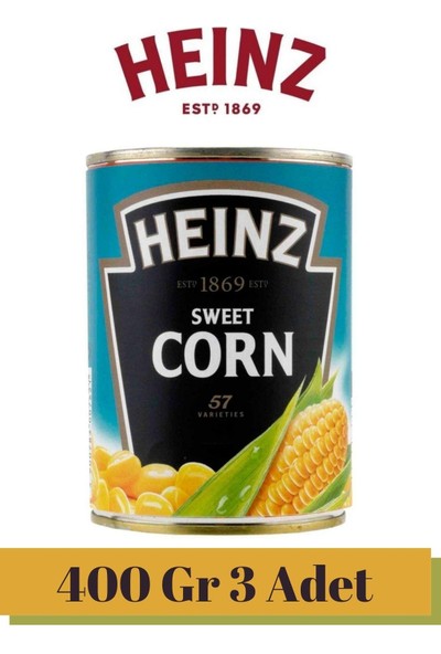 Heinz Mısır Tane 400 gr x 3 Heinz Mısır Tane 400 gr x 3