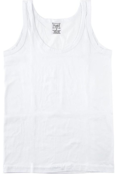 Tutku Erkek Çocuk Beyaz 3'lü Paket Atlet 0124- Tutku Erkek Çocuk Beyaz 3'lü Paket Atlet 0124-