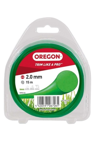 Oregon 69-356-GR Misina 2.0mm 15M Yeşil Yuvarlak