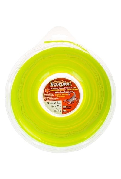 Oregon Scorpıon Misina 3.0mm 53M Sarı 6 Köşe Oregon Scorpıon Misina 3.0mm 53M Sarı 6 Köşe
