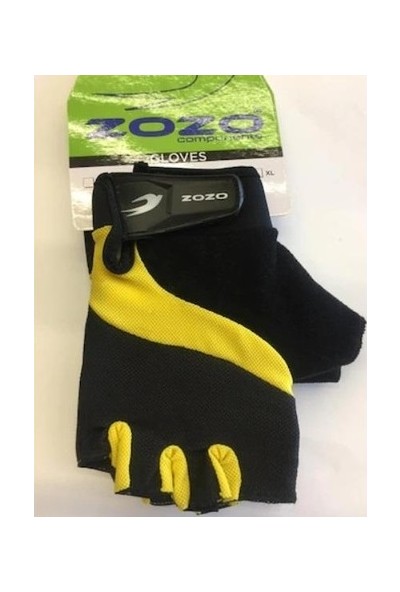 Zozo Xc Sport Kısa Parmak Eldiven - Sarı - S Beden Zozo Xc Sport Kısa Parmak Eldiven - Sarı - S Beden
