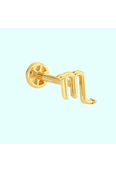 SembolGold Altın Tragus Piercing 14 Ayar Akrep Burcu SembolGold Altın Tragus Piercing 14 Ayar Akrep Burcu