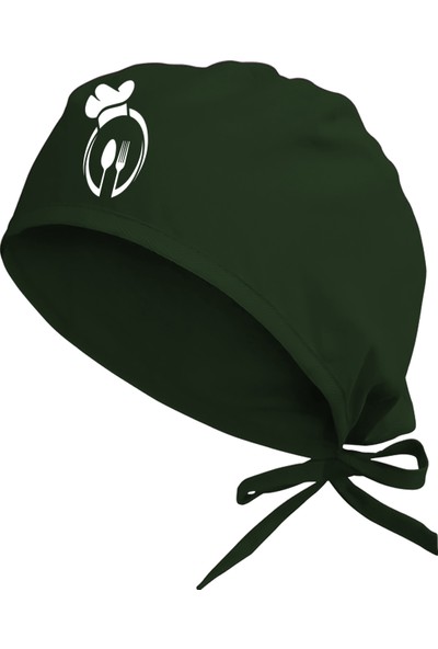 Tasarım Trend Kaşık Çatal Temalı Bone | Restaurant Bonesi | Aşçı Bonesi