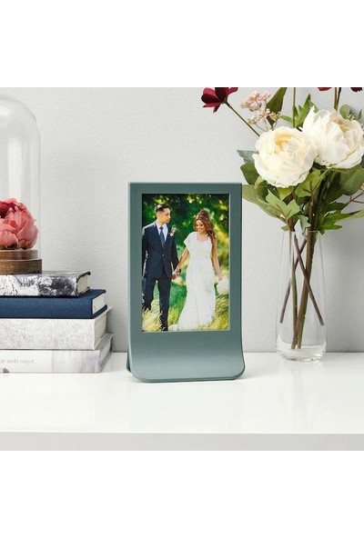 Ikea Fıestad Resim Çerçevesi A5 Turkuaz 20X12 cm