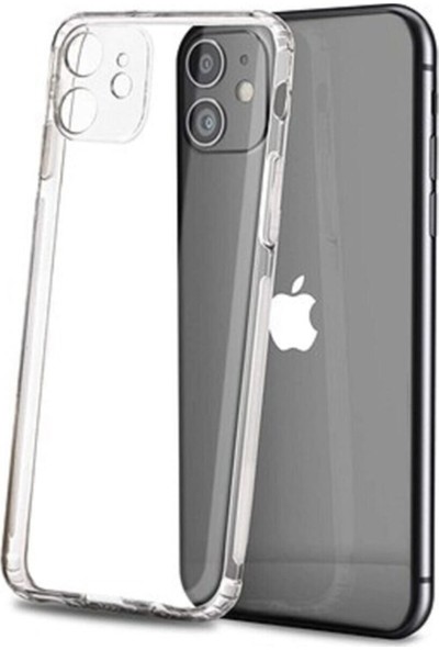 Tarzcebimde Apple iPhone 11 Kamera Lens Korumalı Şeffaf Kılıf