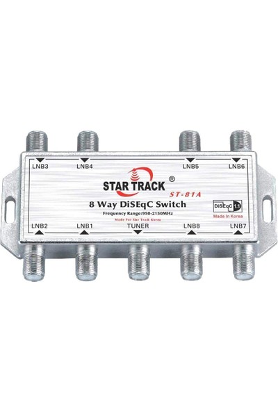 Mag Star Track 8x1 Diseqc 1.1 Switch Mag Star Track 8x1 Diseqc 1.1 Switch