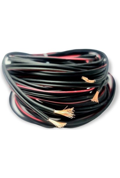 Electroon 40 Metre 2x2.50 mm Siyah Hoparlör Kablosu Electroon 40 Metre 2x2.50 mm Siyah Hoparlör Kablosu