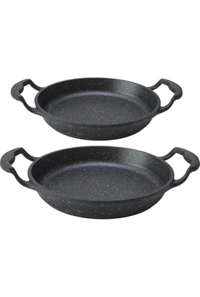 Altınbaşak Elit Alkar Döküm Granit Sahan 2'li Set 20-22 cm Altınbaşak Elit Alkar Döküm Granit Sahan 2'li Set 20-22 cm