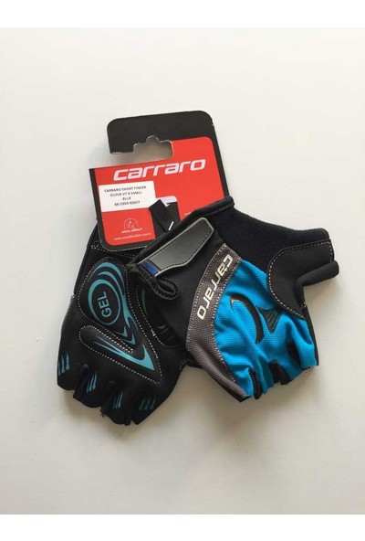 Carraro Kısa Parmak Eldiven V7 B - Siyah Mavi - Xl Beden Carraro Kısa Parmak Eldiven V7 B - Siyah Mavi - Xl Beden