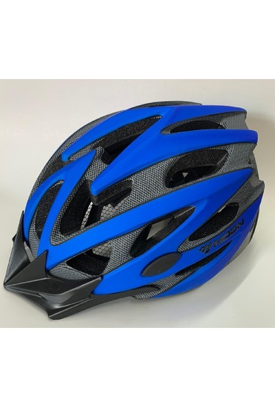 Moon Mv-29 Kask Işıklı - Mat Mavi-Carbon - L Beden Moon Mv-29 Kask Işıklı - Mat Mavi-Carbon - L Beden
