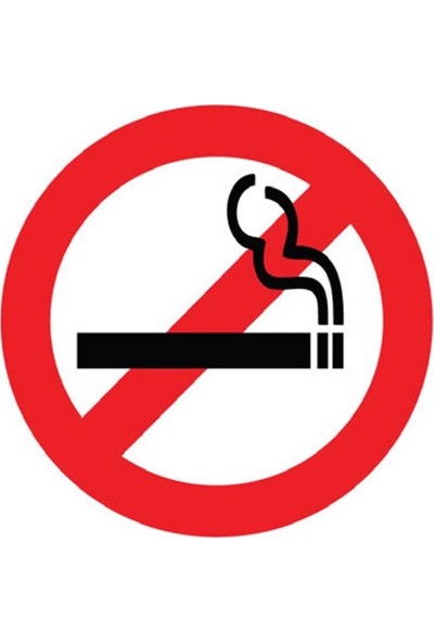 Sealux Çıkartma Sigara Içilmez