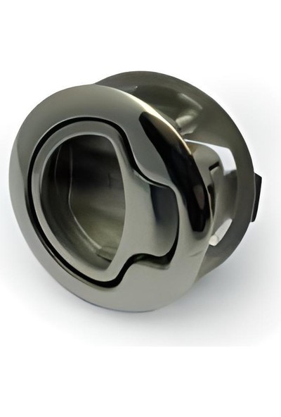 Sealux Gömme Kulp Krom Çap 62MM Tekne ve Karavan Için