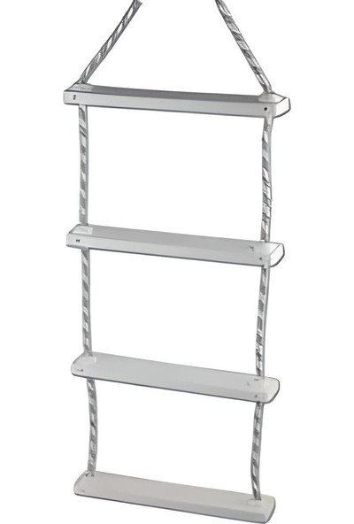 Sealux Ip Merdiven 4 Basamaklı Genişlik: 29CM Boy: 75CM Tekne ve Karavan Için Sealux Ip Merdiven 4 Basamaklı Genişlik: 29CM Boy: 75CM Tekne ve Karavan Için