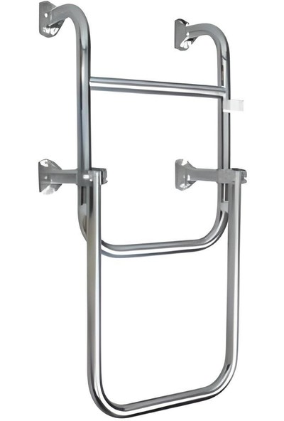 Sealux Tekne Merdiveni Katlanır 2+1 Krom 65CM Sealux Tekne Merdiveni Katlanır 2+1 Krom 65CM