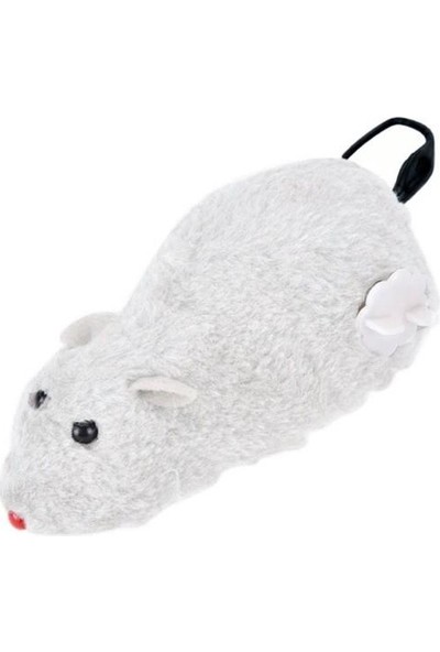 River World Kurmalı Kedi Eğitim Oyuncağı Tüylü Fare River World Kurmalı Kedi Eğitim Oyuncağı Tüylü Fare