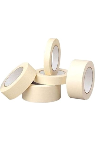 Bant Evi Maskeleme Bandı 12 Adet 18MM Kağıt Boya Bantı Bant Evi Maskeleme Bandı 12 Adet 18MM Kağıt Boya Bantı