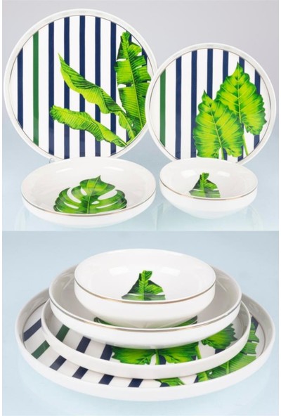 Mikasa Moor Jungle Modern 24 Parça Yemek Takımı Mikasa Moor Jungle Modern 24 Parça Yemek Takımı