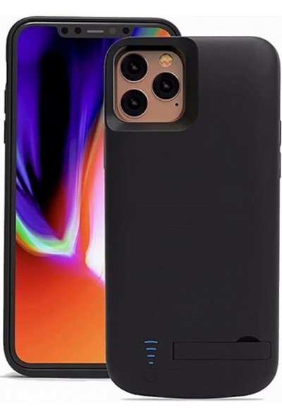 Apple iPhone 11 Şarjlı Kılıf 6000 Mah Göstergeli Yedek Batarya Powerbank Apple iPhone 11 Şarjlı Kılıf 6000 Mah Göstergeli Yedek Batarya Powerbank