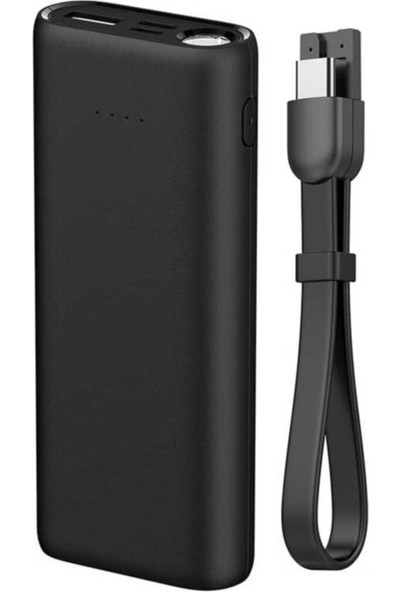 Type-C Girişli 10.000 Mah Taşınabilir Powerbank Şarj Aleti
