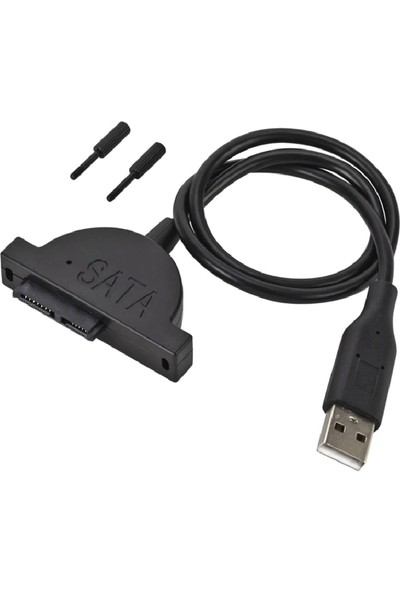 Aogo USB 2.0 To 7+6 13 Pin Sata Laptop Cd/dvd Harici Bağlantı Kablosu Slimline Sata USB Kablo Aogo USB 2.0 To 7+6 13 Pin Sata Laptop Cd/dvd Harici Bağlantı Kablosu Slimline Sata USB Kablo
