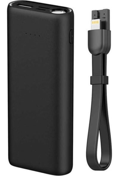 Huawei P8 Lite 10000 Mah iPhone Güç Bankası Işıklı Powerbank