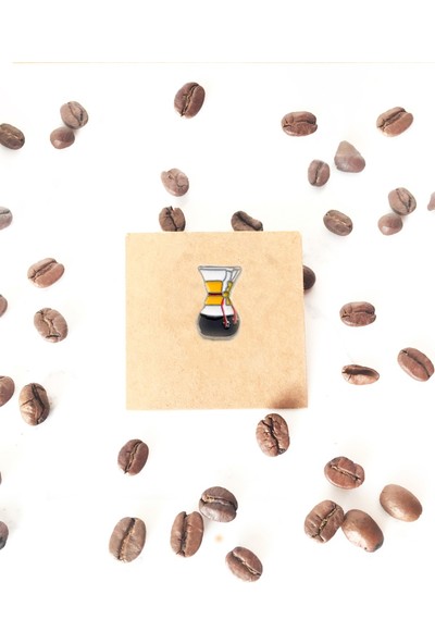 Pretty Caff Chemex Coffee Tasarım Rozet Pretty Caff Chemex Coffee Tasarım Rozet