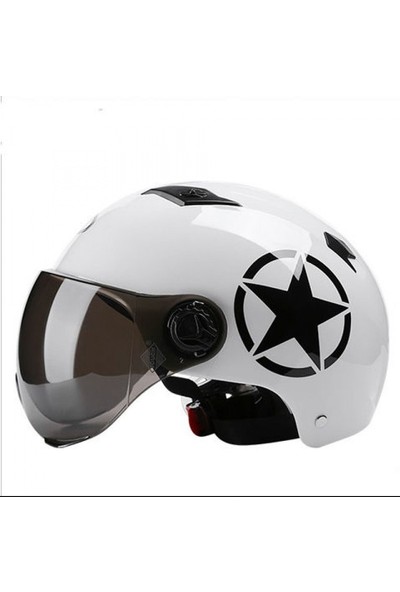 Douler Elektrikli Motosiklet Sürme Kaskı Unisex Buğu Önleyici Sürme Harley Kask Koruyucu Kask Douler Elektrikli Motosiklet Sürme Kaskı Unisex Buğu Önleyici Sürme Harley Kask Koruyucu Kask