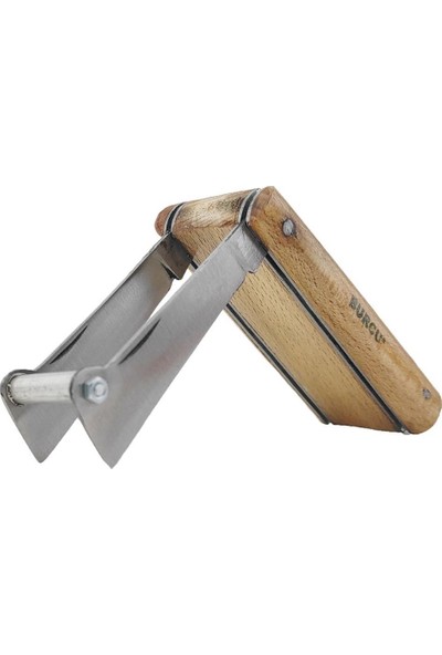 Telvesse Burcu Çiftli Aşı Bıçağı Ceviz Aşı Çakısı Bilezik Aşısı 17.5 cm