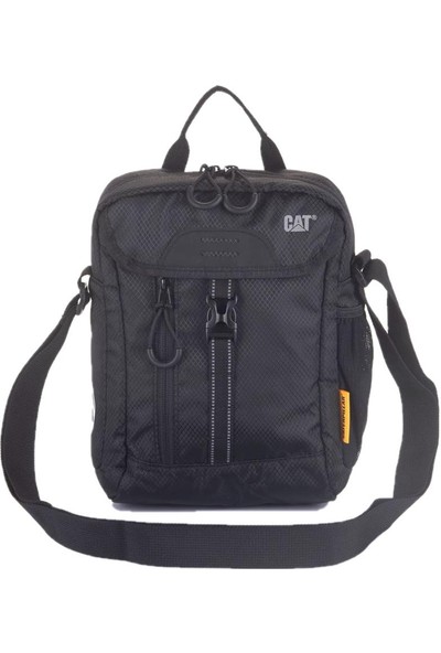 Caterpillar Su Geçirmez Omuz Askılı Postacı Çanta Siyah