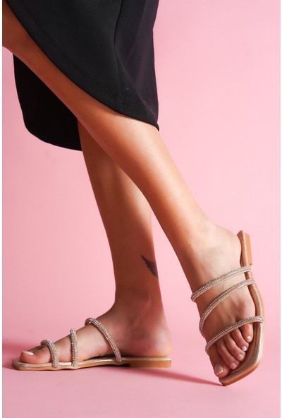 Divolya Bio Rose Taşlı Günlük Kullanım Terlik Divolya Bio Rose Taşlı Günlük Kullanım Terlik