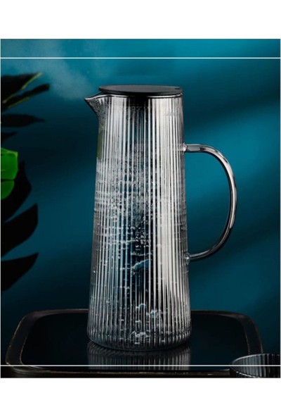 EW's Kitchenware Black Night Cam Sürahi 1200 ml EW's Kitchenware Black Night Cam Sürahi 1200 ml