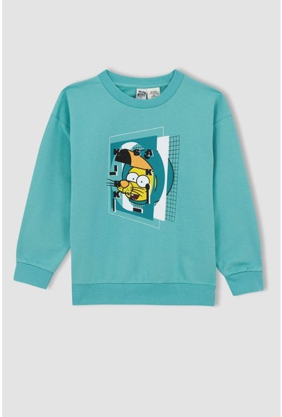 DeFacto Erkek Çocuk Kral Şakir Lisanslı Relax Fit Kapüşonlu Sırt Baskılı Sweatshirt X0026A622SP DeFacto Erkek Çocuk Kral Şakir Lisanslı Relax Fit Kapüşonlu Sırt Baskılı Sweatshirt X0026A622SP