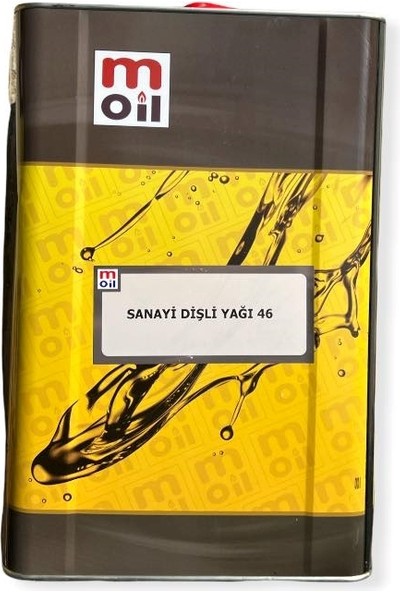 Moil Kapalı Sistem Sanayi Dişli Yağı 46 16 kg Teneke Moil Kapalı Sistem Sanayi Dişli Yağı 46 16 kg Teneke